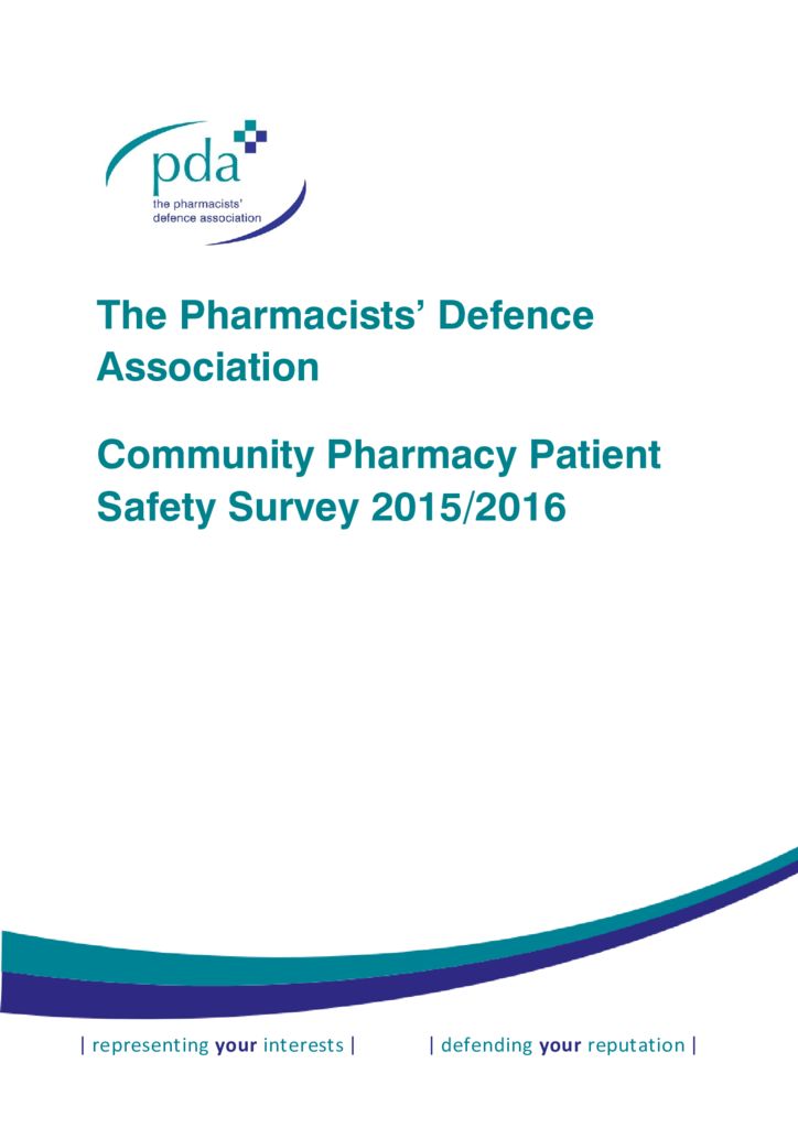 PDA releases patient safety survey results (2015 to 2018) | The ...