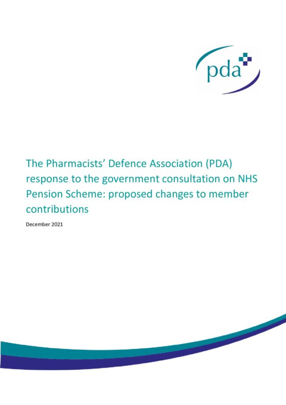 PDA responds to the DHSC consultation on the NHS Pension Scheme | The ...