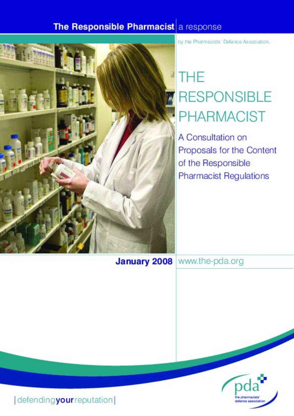 The Responsible Pharmacist | The Pharmacists' Defence Association